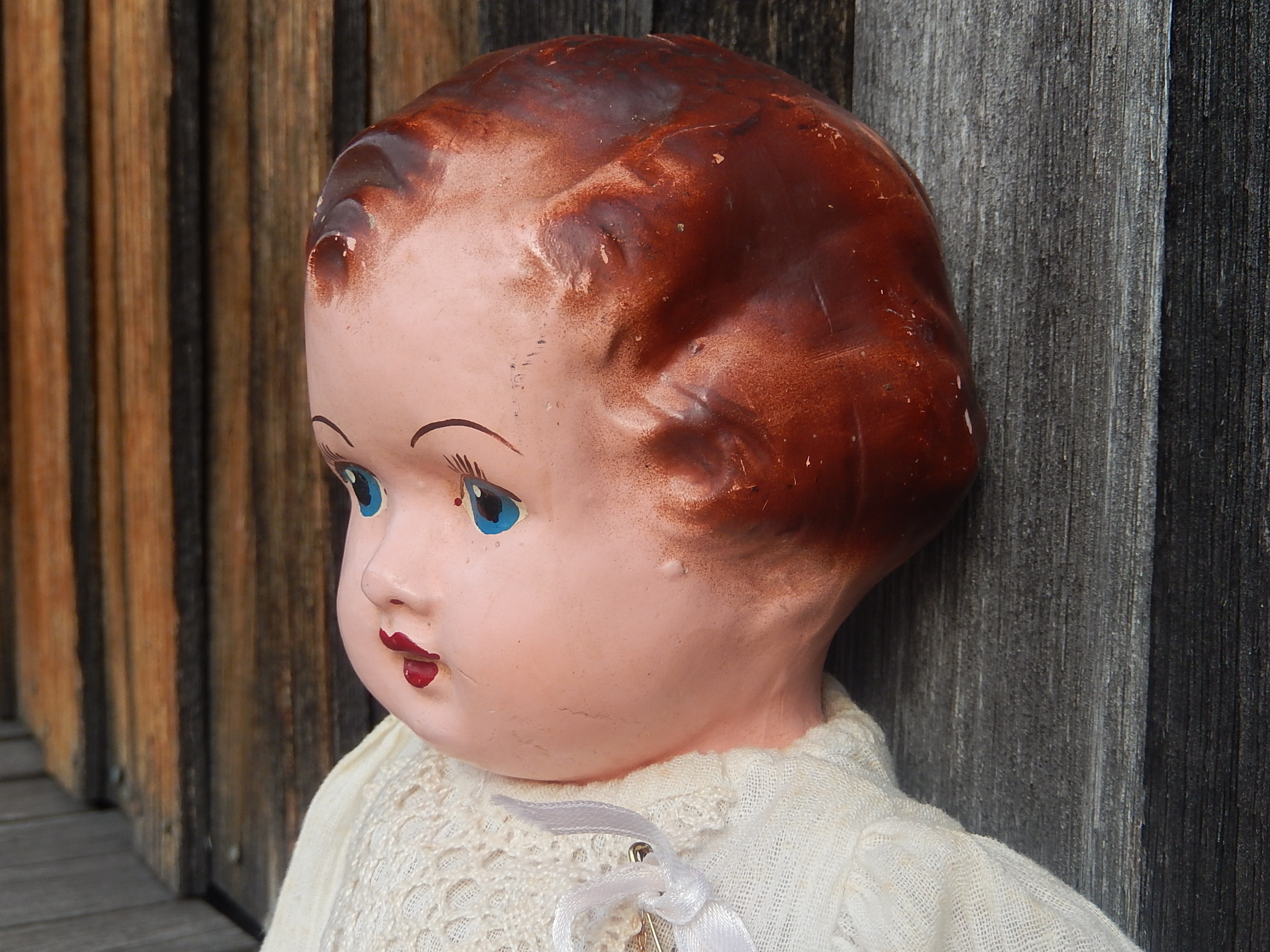 Hand Painted Doll c.1920 - The Shop in the Bush