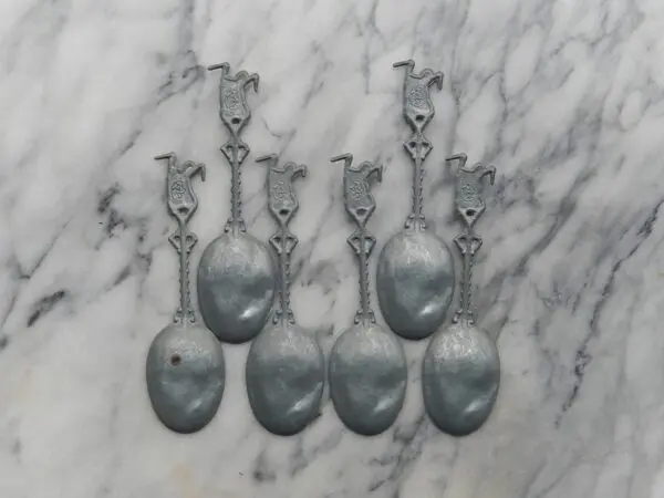 Antique Dutch Pewter Spoons - The Shop in the Bush