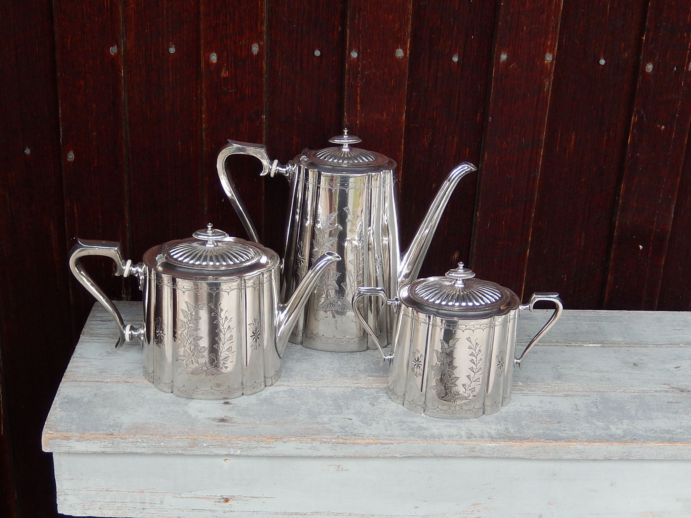 Sheffield Plate Set | The Shop in the Bush