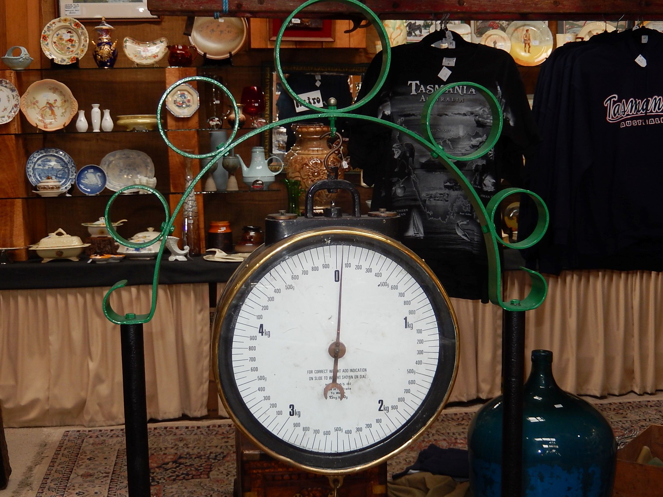 Brass Floor Scale | The Shop in the Bush